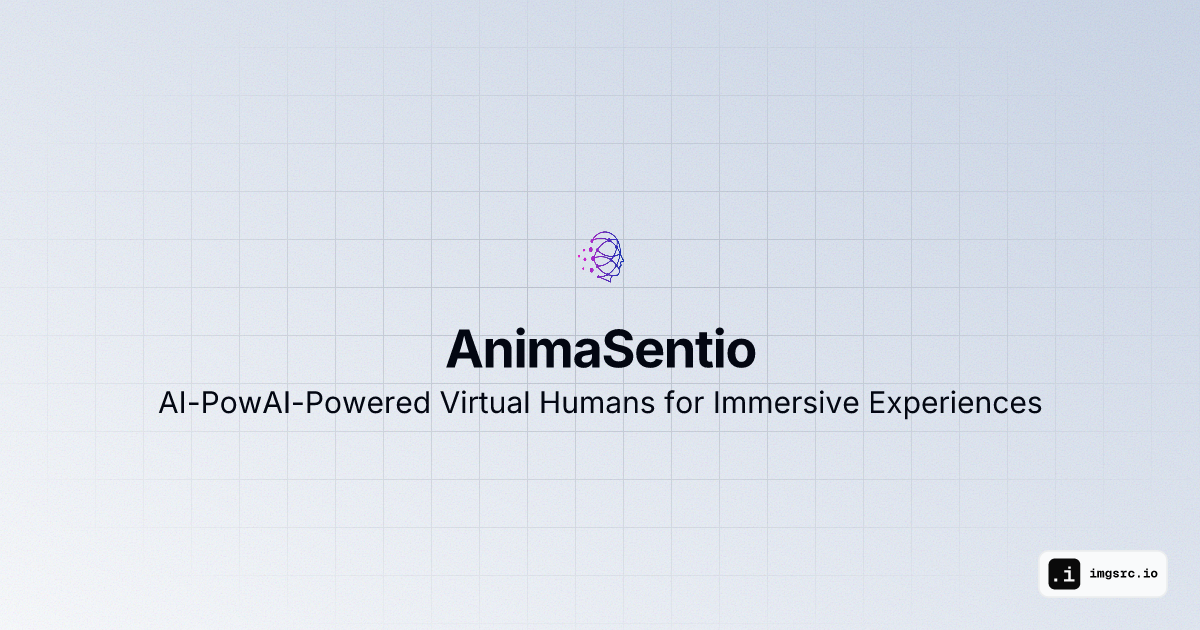 AnimaSentio | AI-Powered Virtual Humans for Immersive Experiences